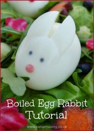 How to make a Boiled Egg Rabbit - Eats Amazing.