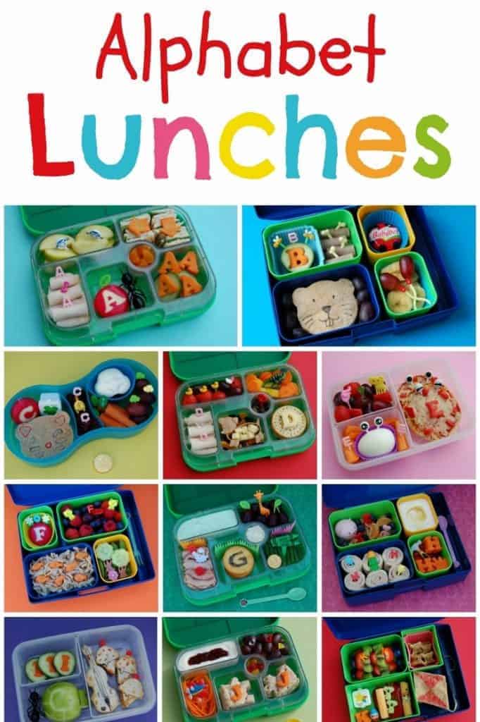 My Food Alphabet - Themed Bento Lunches - Eats Amazing.