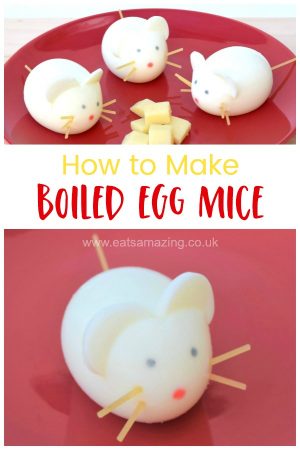 Tutorial: How to Make a Boiled Egg Mouse - Eats Amazing.