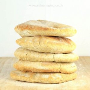 Homemade Pitta Bread Recipe - Eats Amazing.