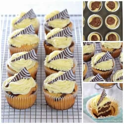 Easy Zebra Cupcakes Recipe - Eats Amazing.
