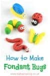 How to Make Fondant Bug Cupcake Toppers - Eats Amazing.