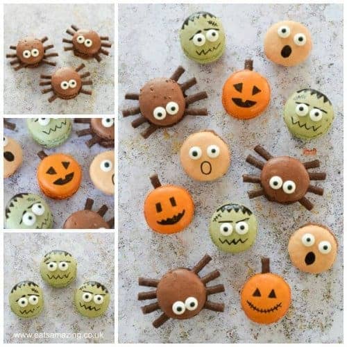 4 Fun and Easy Halloween Macarons - Eats Amazing.