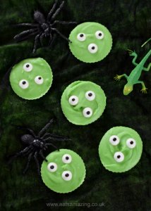 Easy Recipe - Swamp Monster Giant Chocolate Buttons - Eats Amazing.