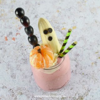 Healthy Halloween Freakshakes Recipe - Eats Amazing.