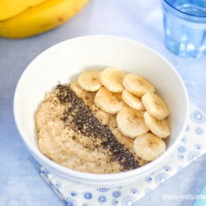 5 Minute Microwave Porridge Recipe - Eats Amazing.