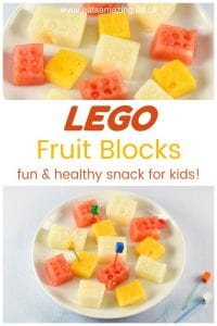 Fun Party Food Idea: Easy LEGO Fruit Blocks - Eats Amazing.