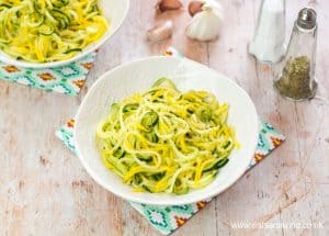 Simple Garlic Stir Fry Courgetti Recipe - Eats Amazing.