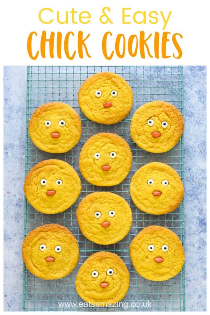 Easy Chick Cookies Recipe - Eats Amazing.