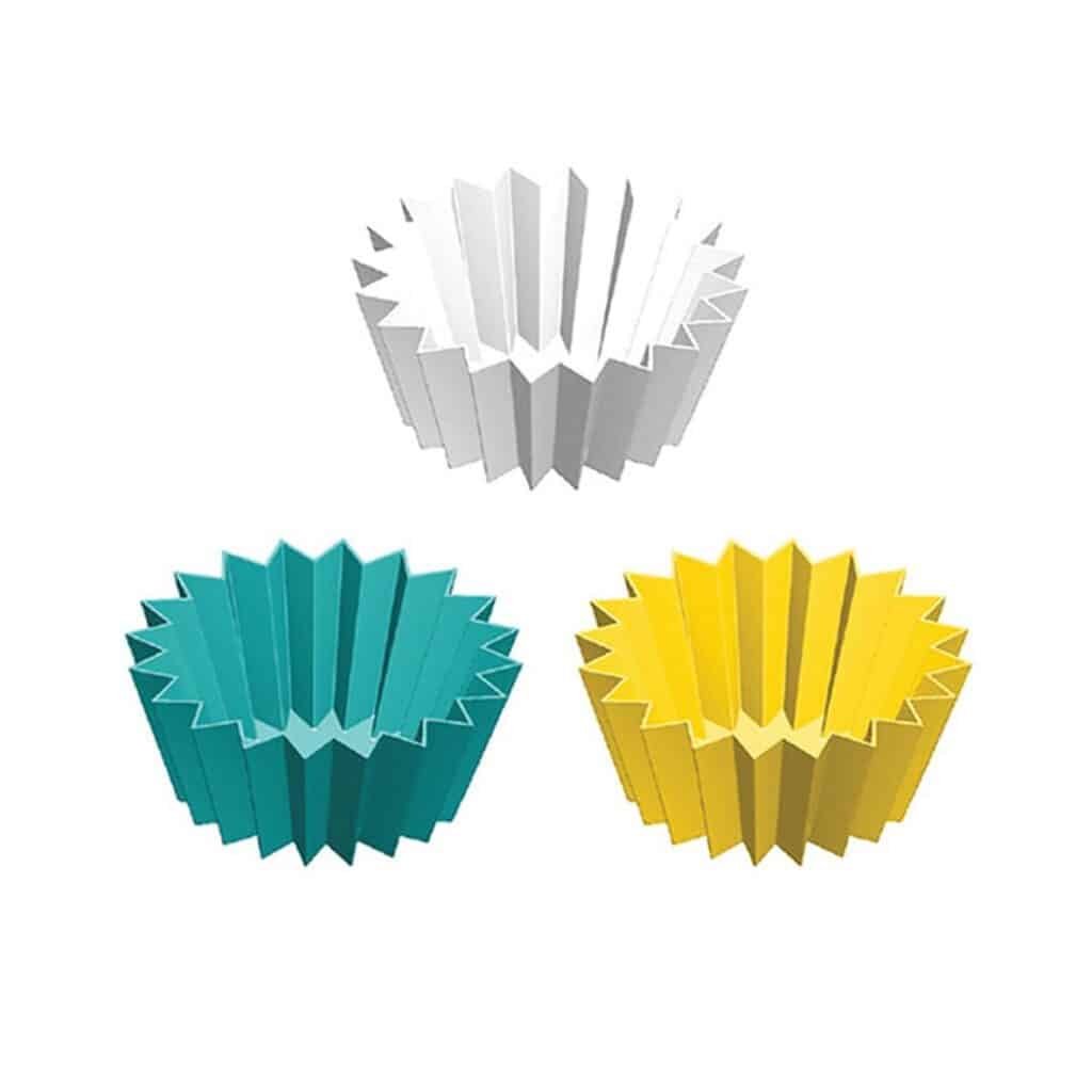 Blue Lunch Punch Jumbo Silicone Cups - Set of 3 - Eats Amazing