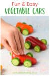 Fun Vegetable Cars Party Food Idea - Eats Amazing.