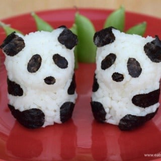 Rice Pandas & Panda Muffin Tin Meal - Eats Amazing.