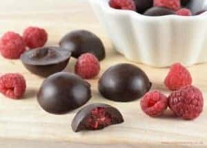 Dairy Free Raspberry Chocolates Recipe - Eats Amazing.